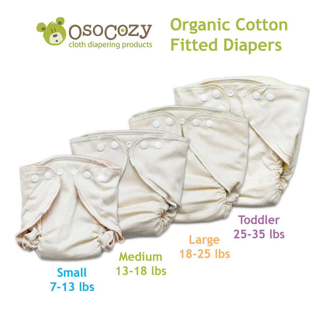Experience Ultimate Comfort with OsoCozy Organic Fitted Diapers ...